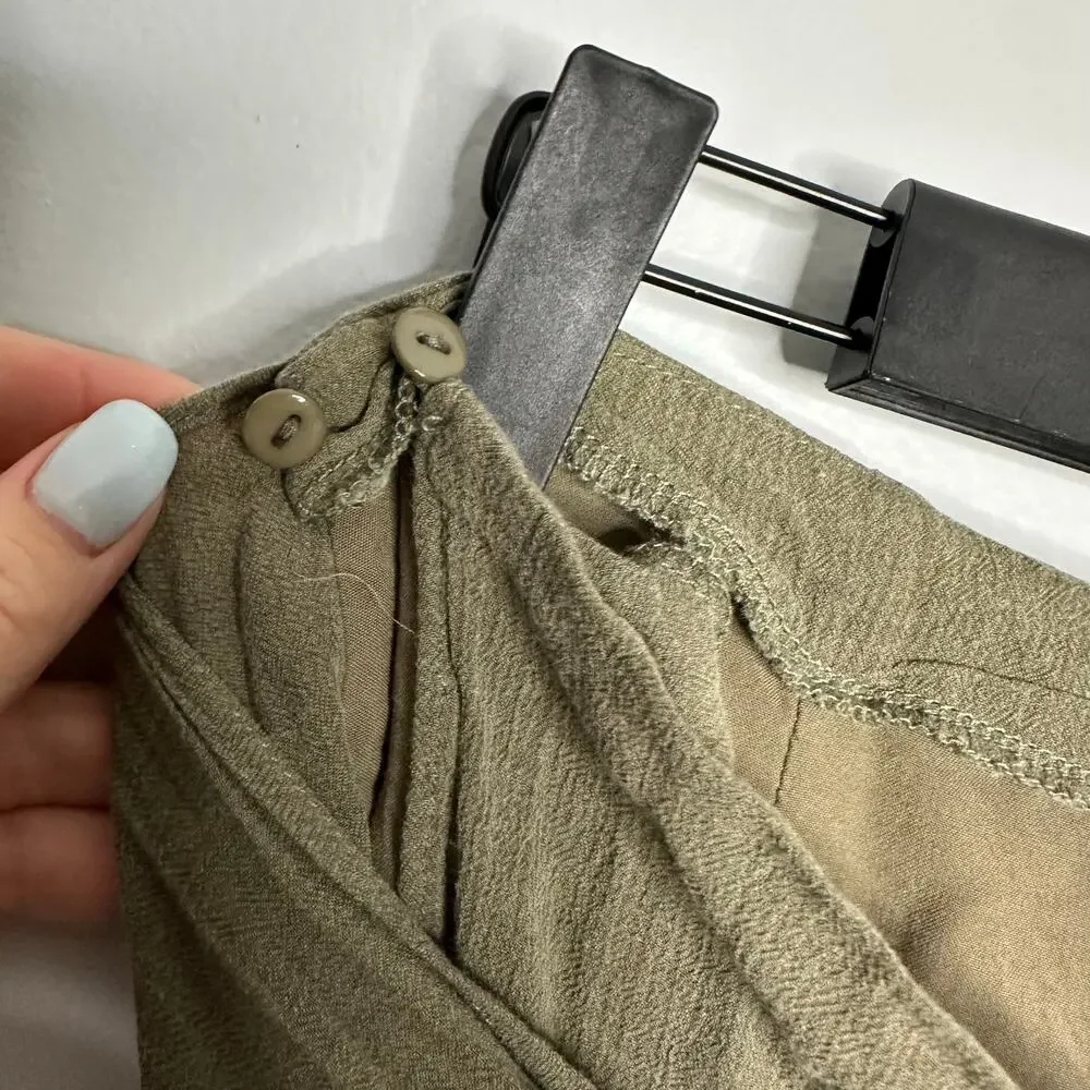 Style Rack | Skirts | Style Rack Wrap Skirt Women Small Olive Green ...